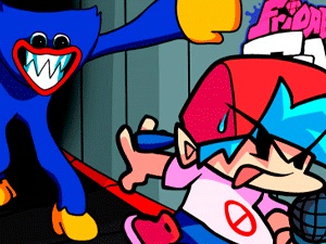FNF vs Huggy Wuggy in the Vent v2 (Poppy Playtime) game play online
